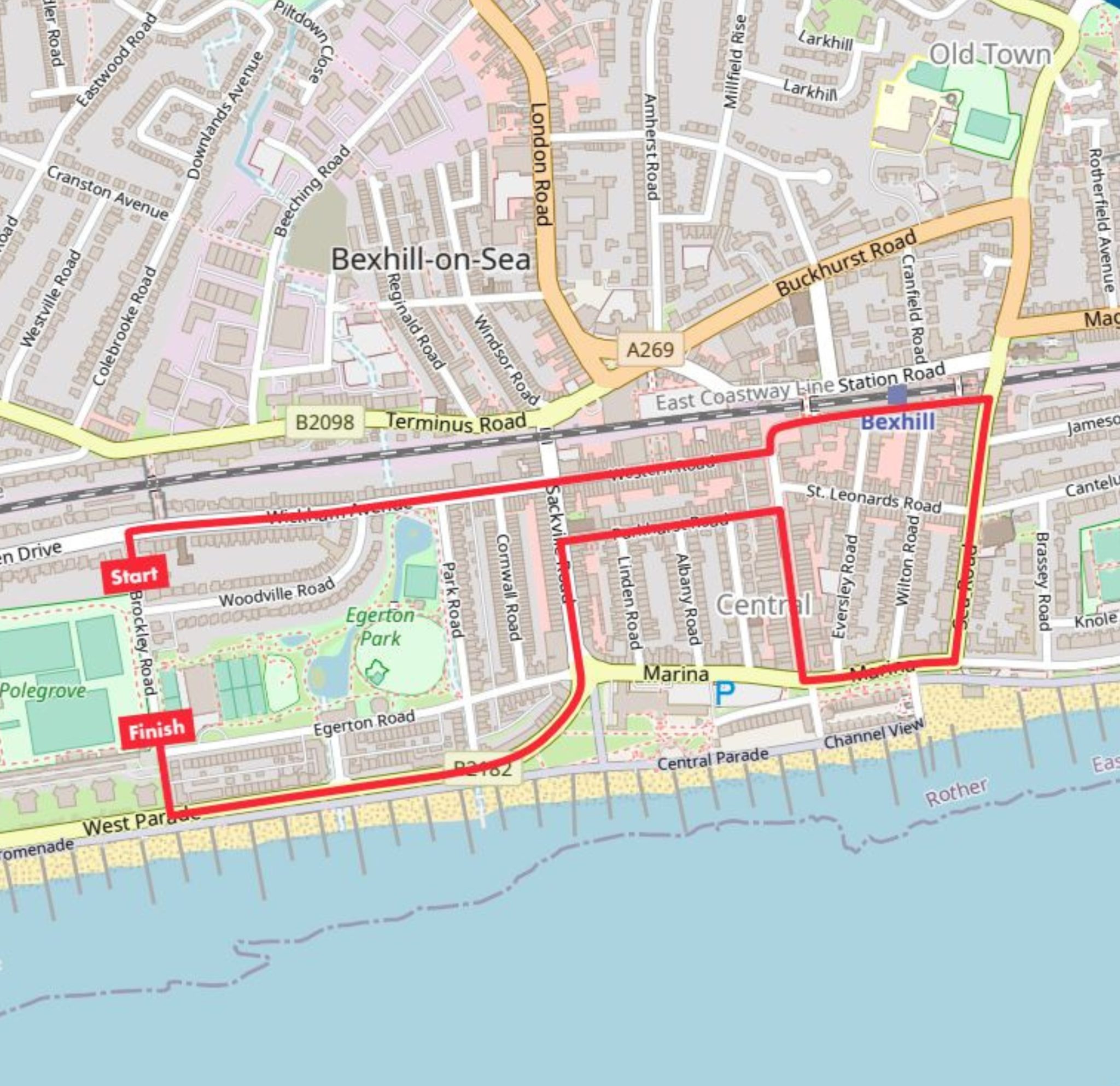Carnival Route | Bexhill Carnival 2026